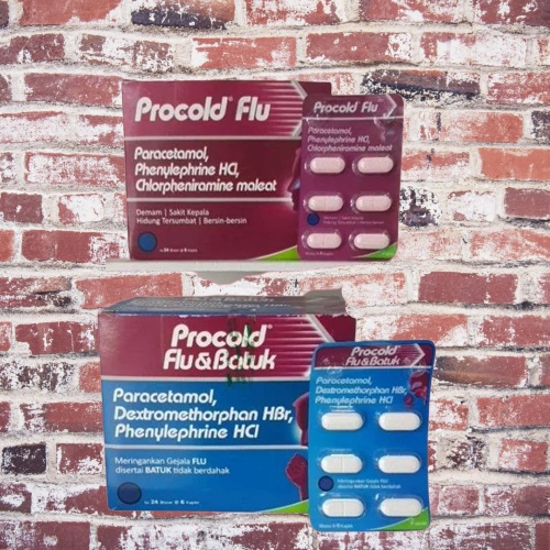 Jual PROCOLD TABLET PER BOX ISI 24 STRIP | Shopee Indonesia