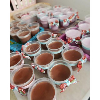 Jual Puding instan pudot coklat caramel bahan silky pudding lembut ...