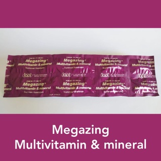 Jual Megazinc multivitamin dan mineral seperti zigavit harga perstrip ...