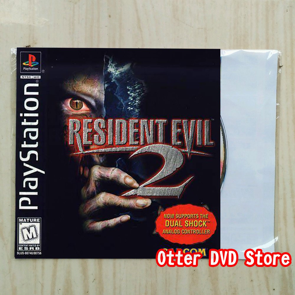 Jual Kaset CD Game Ps1 Ps 1 Resident Evil 2 - Dual Shock Version ( Disc ...