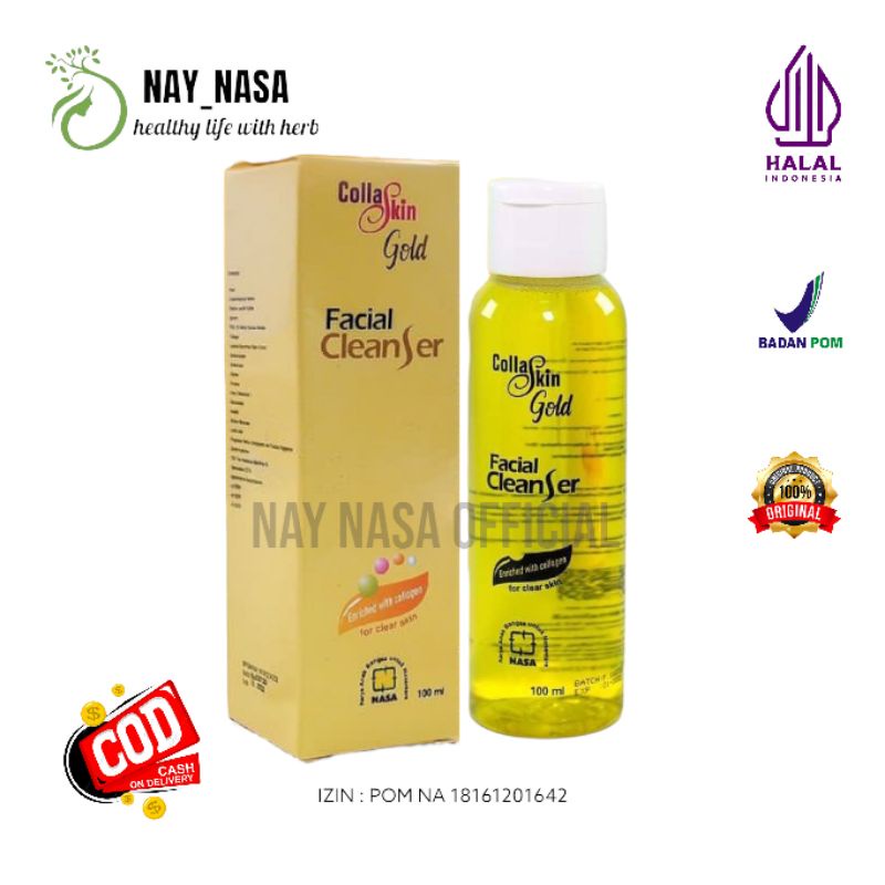 Jual (COFC) COLLAGEN FACIAL CLEANER/SABUN WAJAH COLLAGEN/PENGHILANG ...