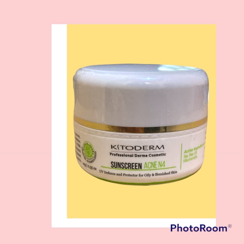 Jual Suncreen acne n4 kitoderm | Shopee Indonesia