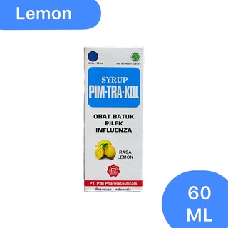 Jual Pimtrakol Syrup Lemon & Cherry 60 ML -Obat Batuk Pilek | Shopee ...