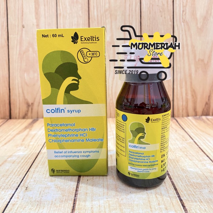 Jual COLFIN Syrup 60 ml-Sirup Obat Batuk,Demam, & Pilek | Shopee Indonesia
