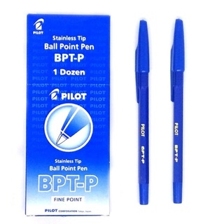 Jual 12 PCS Bolpen/Ballpoint/Pulpen/Ballpen Pilot BPTP Hitam/Biru | Shopee Indonesia