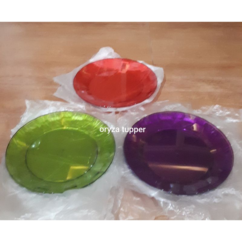 Jual Prirng cantik Tupperware, Prism Dessert Plate (1) | Shopee Indonesia