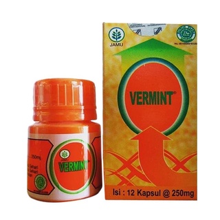 Jual Vermint Extra Cacing Obat Demam 30 Kapsul \ 12 kapsul | Shopee ...