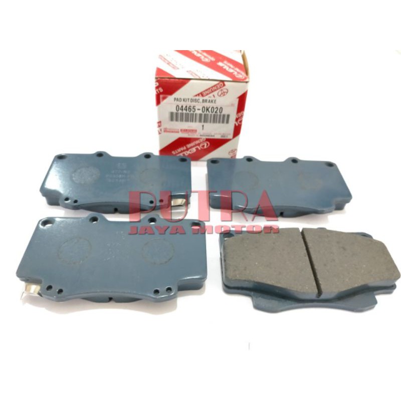Jual BRAKE PAD KAMPAS REM DEPAN FORTUNER LAMA HILUX VIGO(04465-0K020 ...