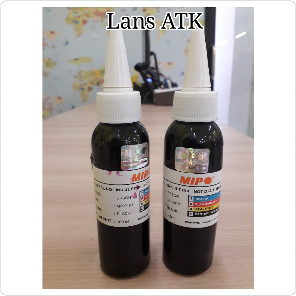 Jual TINTA PRINTER BOTOL MIPO 100ML UNTUK CANON BLACK Indonesia|Shopee ...