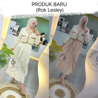 Jual ROK PREMIUM SPAN PLISKET LIDI / YURE SKIRT PLEATS LIDI ROK SPAN PLISKET KANTOR FORMAL ...