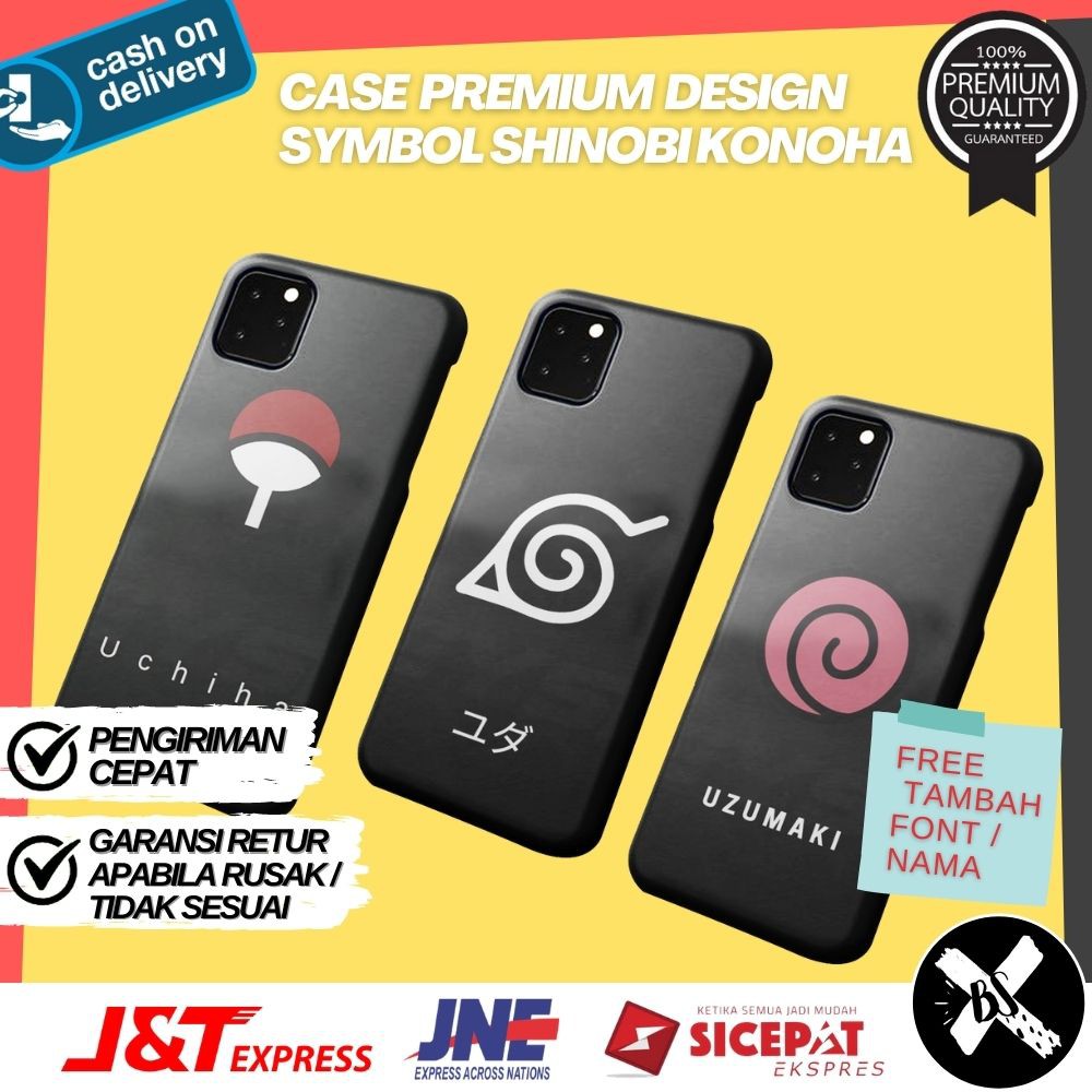 Jual Case 3d / Softcase Premium Anime Boruto X Naruto CNS Simbol Clan ...