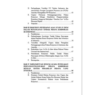 Jual NEW - BUKU Pertanggungjawaban Pidana Korporasi Dari Masa Ke Masa Penulis: Timbo Mangaranap ...