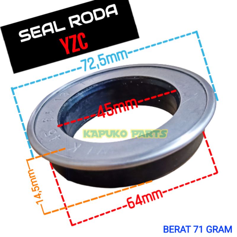 Jual YZC SEAL RODA UNTUK MESIN TRAKTOR TANGAN YANMAR | Shopee Indonesia
