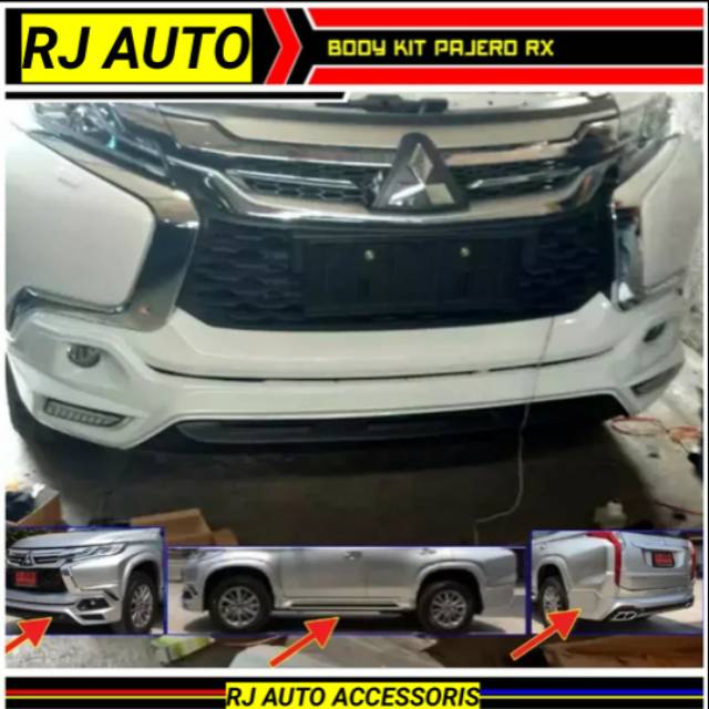 Jual Bodykit pajero model RX style bodykit all new Pajero | Shopee ...