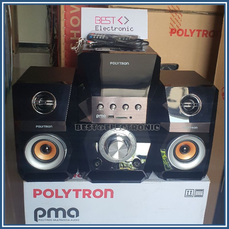 Jual SPEAKER AKTIF POLYTRON PMA 9522 PMA9522 RADIO FM + BLUETOOTH | Shopee Indonesia
