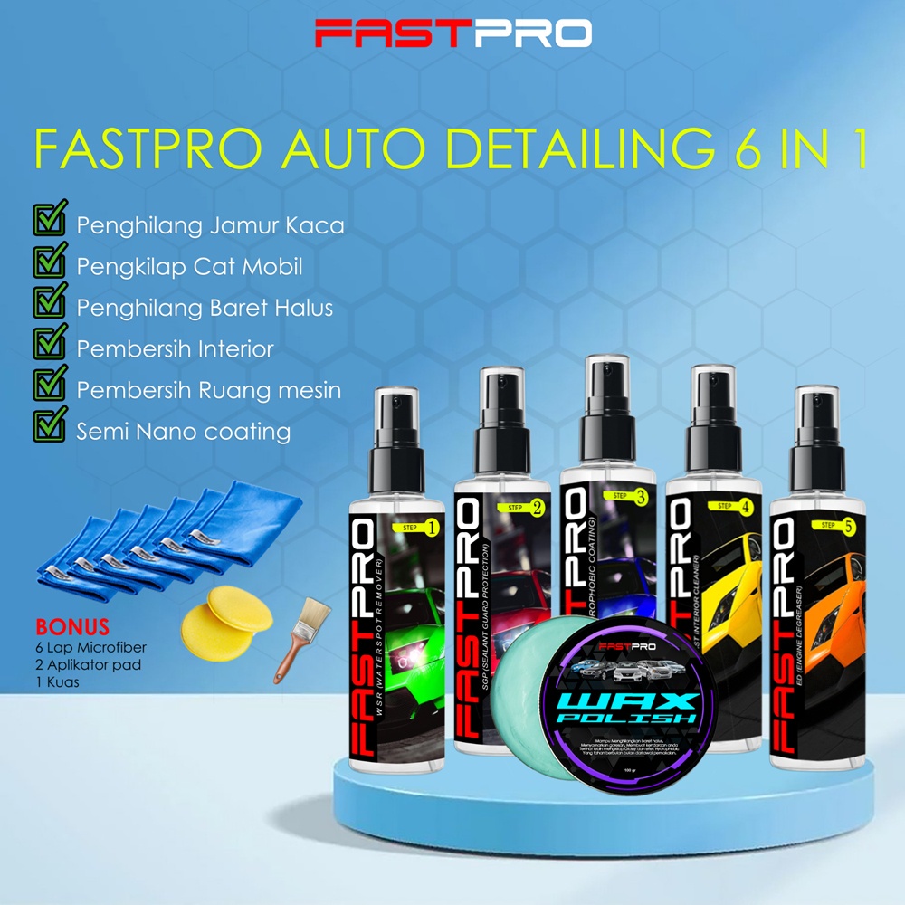 Jual FastPRO Paket Auto Detailing | Shopee Indonesia