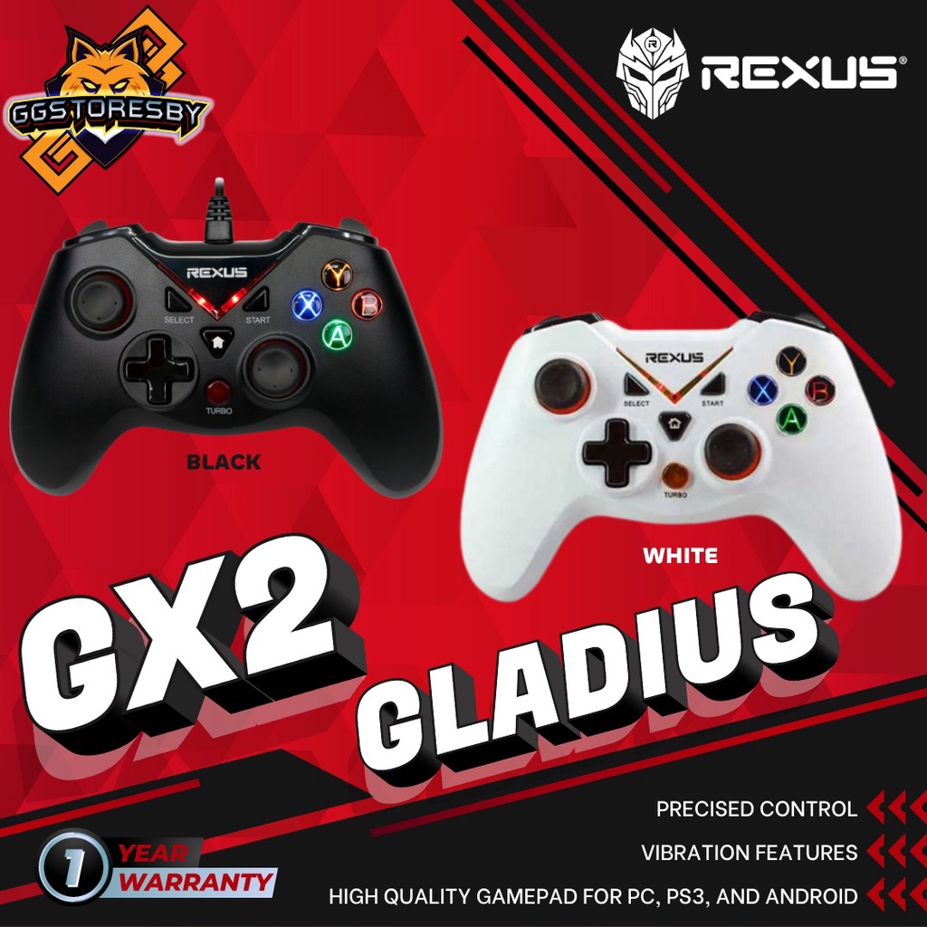 Jual REXUS GLADIUS GX2 Gamepad | Shopee Indonesia