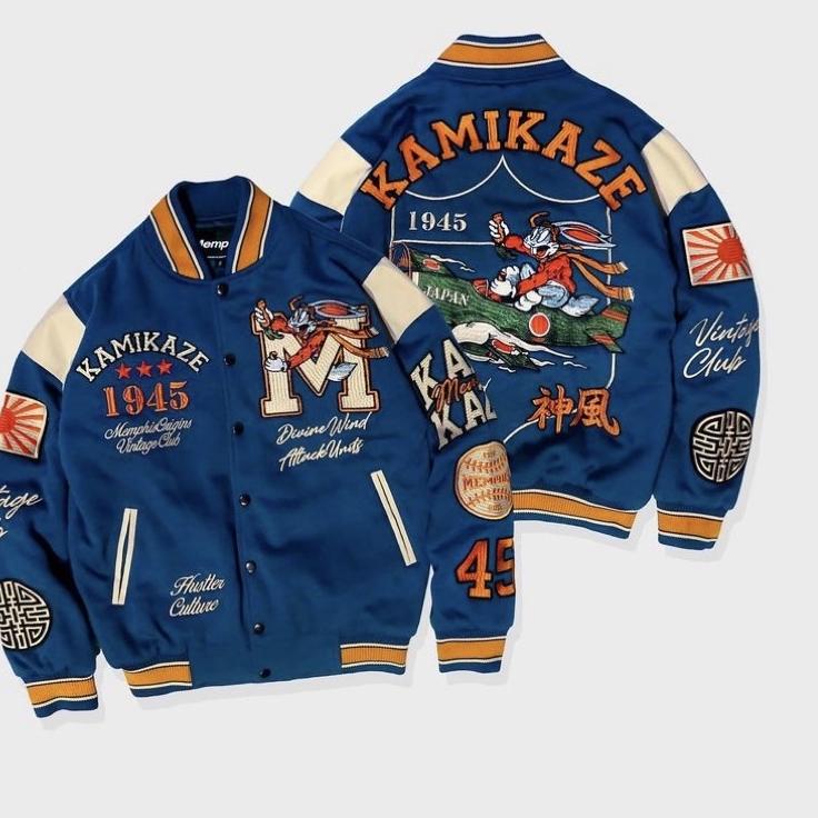 Jual SALEE!!!!.. Varsity Jacket Memphisorigins LEAGUE / KAMIKAZE ...