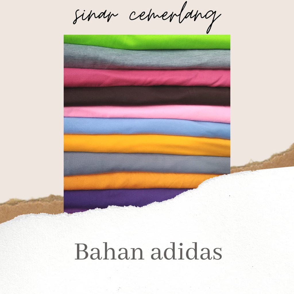 Jual Bahan Kain Adidas untuk Celana Training | Shopee Indonesia