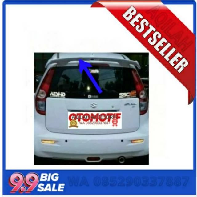 Jual Spoiler plastik modifikasi splash | Shopee Indonesia