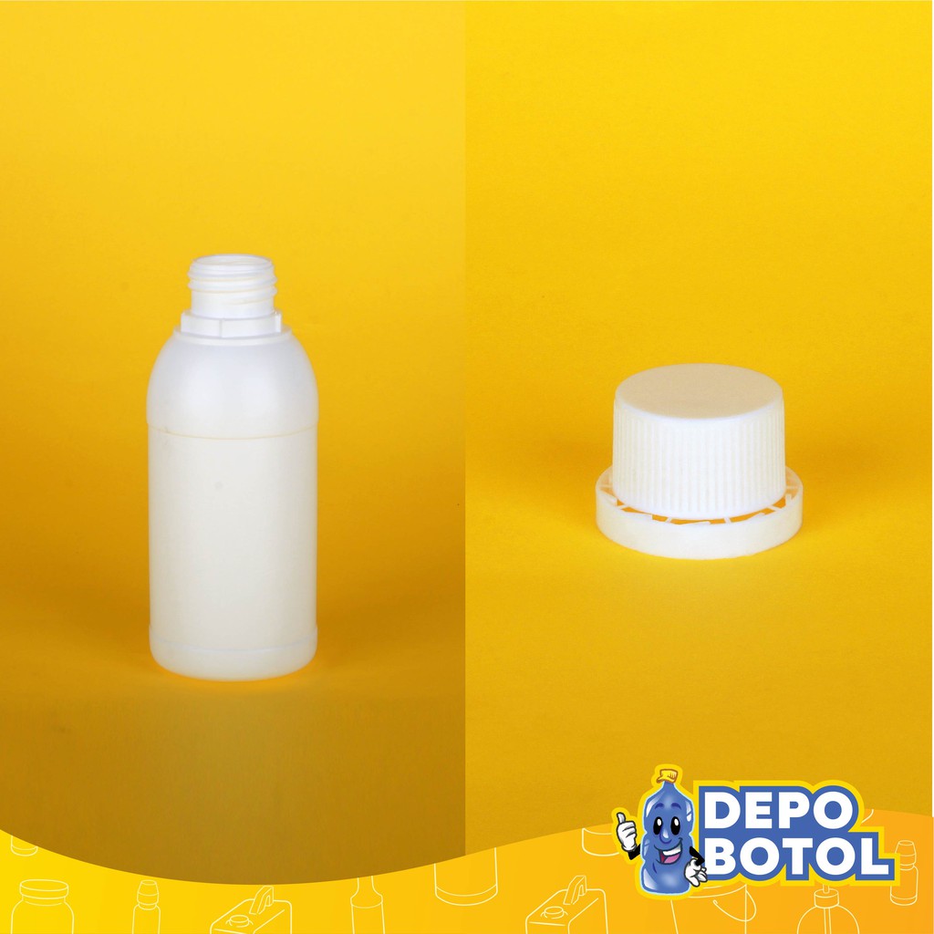 Jual BOTOL AGRO 250ML (BOTOL PUTIH & TUTUP PUTIH) | Shopee Indonesia