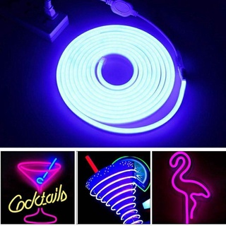 Jual LAMPU LED NEON FLEX 220 V WARNA BIRU / NEON FLEX SELANG / LAMPU ...
