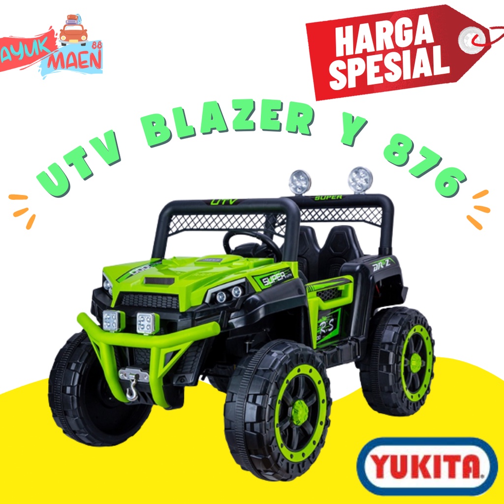 Jual Maenan Anak Mobil Aki UTV BLAZER YUKITA 876 - Mainan Mobilan Aki ...