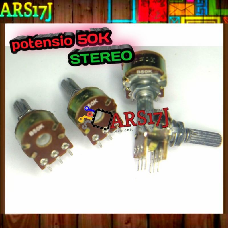 Jual potensio 50k stereo | Shopee Indonesia