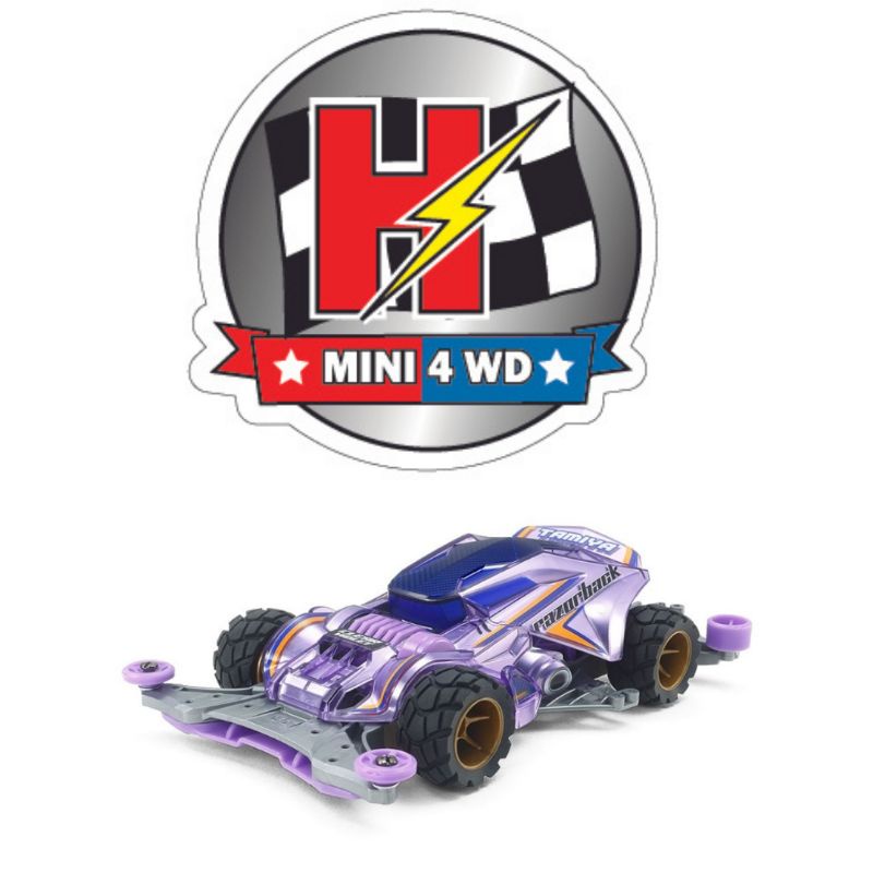 Jual Tamiya mini 4wd Razorback Clear Violet Special Edition - 95524 ...