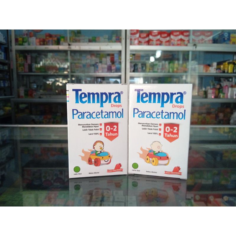 Jual TEMPRA DROPS STROWBERY 15ML | Shopee Indonesia