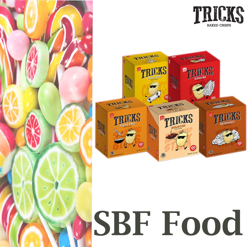Tricks Paket 5 Box 5 Rasa, Snack Kentang Rendah Kalori | Shopee Indonesia