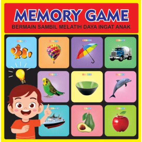 Jual Mainan Edukasi - Flashcard Memory Game / Kartu Daya Ingat ...