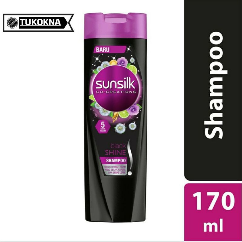 Jual Sunsilk Black Shine Shampoo 170 ml | Shopee Indonesia