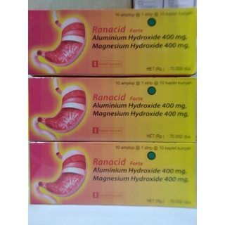 Jual Ranacid Forte 100 Tab(Box) | Shopee Indonesia