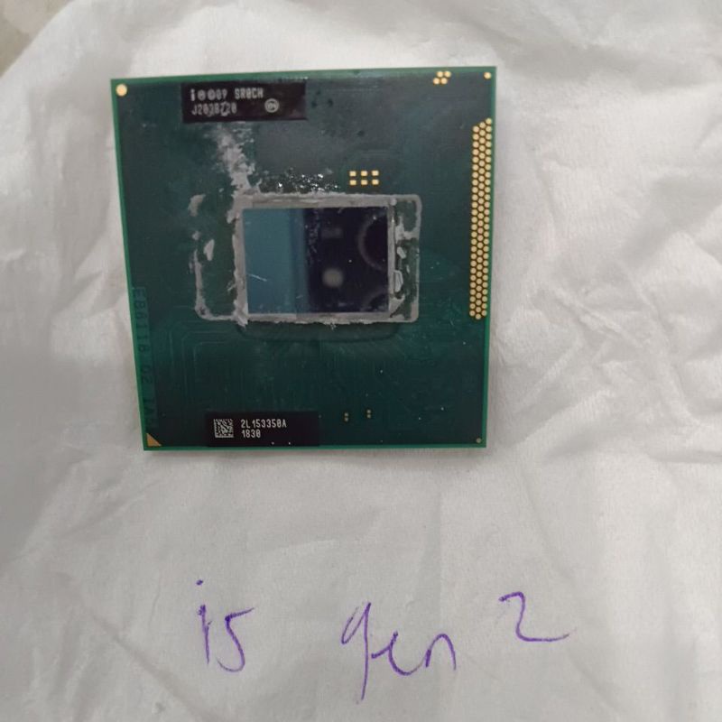 Jual prosesor laptop intel core i5 gen 2 sr0ch | Shopee Indonesia