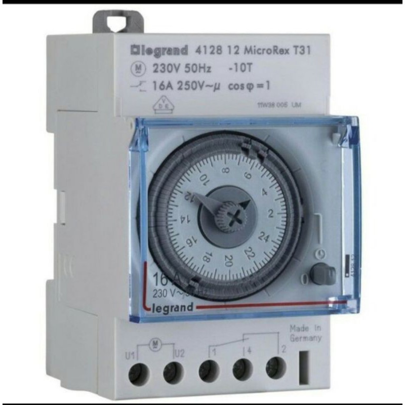 Jual timer listrik legrand time switch legrand timer waktu legrand ...