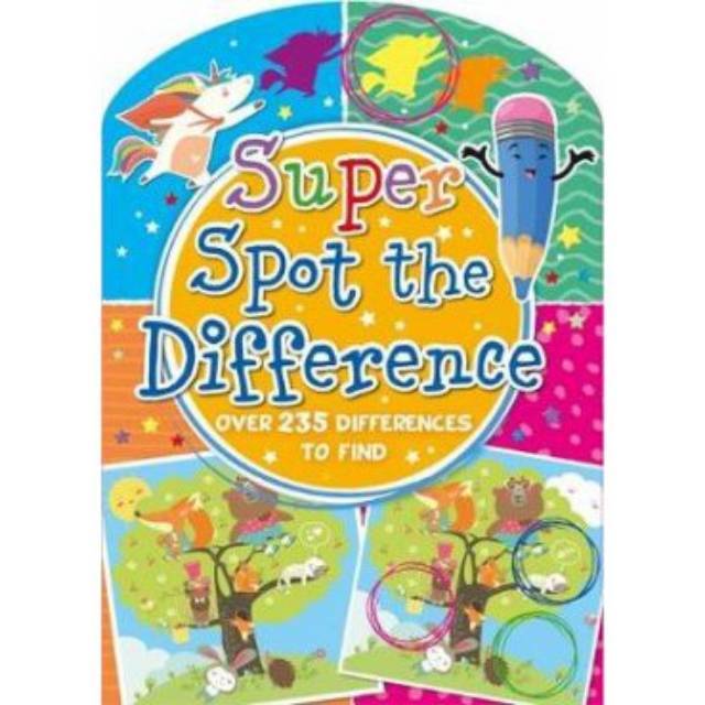 Jual Super Spot the Difference:Shaped Puzzles for Kids | Shopee Indonesia