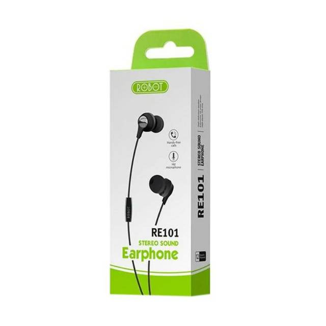 Jual EARPHONE ROBOT STEREO SOUND RE101S | Shopee Indonesia