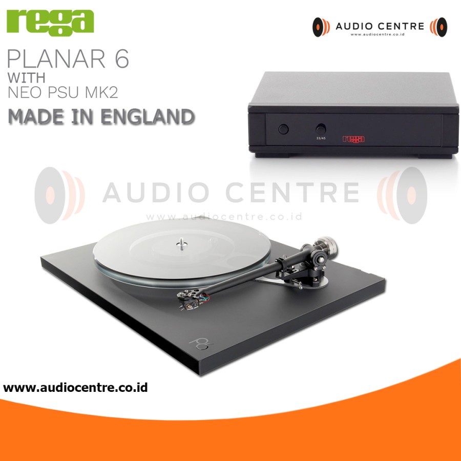 Jual Rega Planar 6 Turntable with Neo PSU MKII Pemutar Piringan Hitam ...