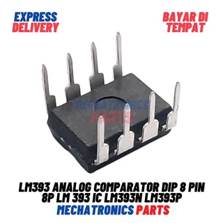 Jual LM393 Analog Comparator DIP 8 Pin 8p LM 393 IC LM393N LM393P | Shopee Indonesia