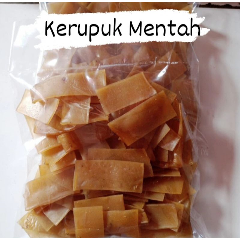 Jual KERUPUK MENTAH - KRECEK SIAP GORENG - 250gram | Shopee Indonesia
