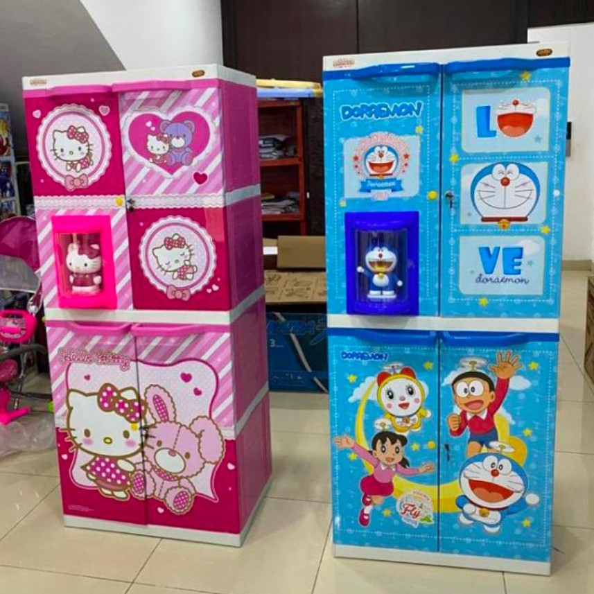 Jual JUMBO Lemari pakaian plastik naiba MSC DOLL BONEKA - 9284 Lemari ...