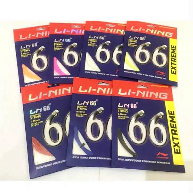 Jual Senar Lining LN 66 Extreme Japan | Shopee Indonesia