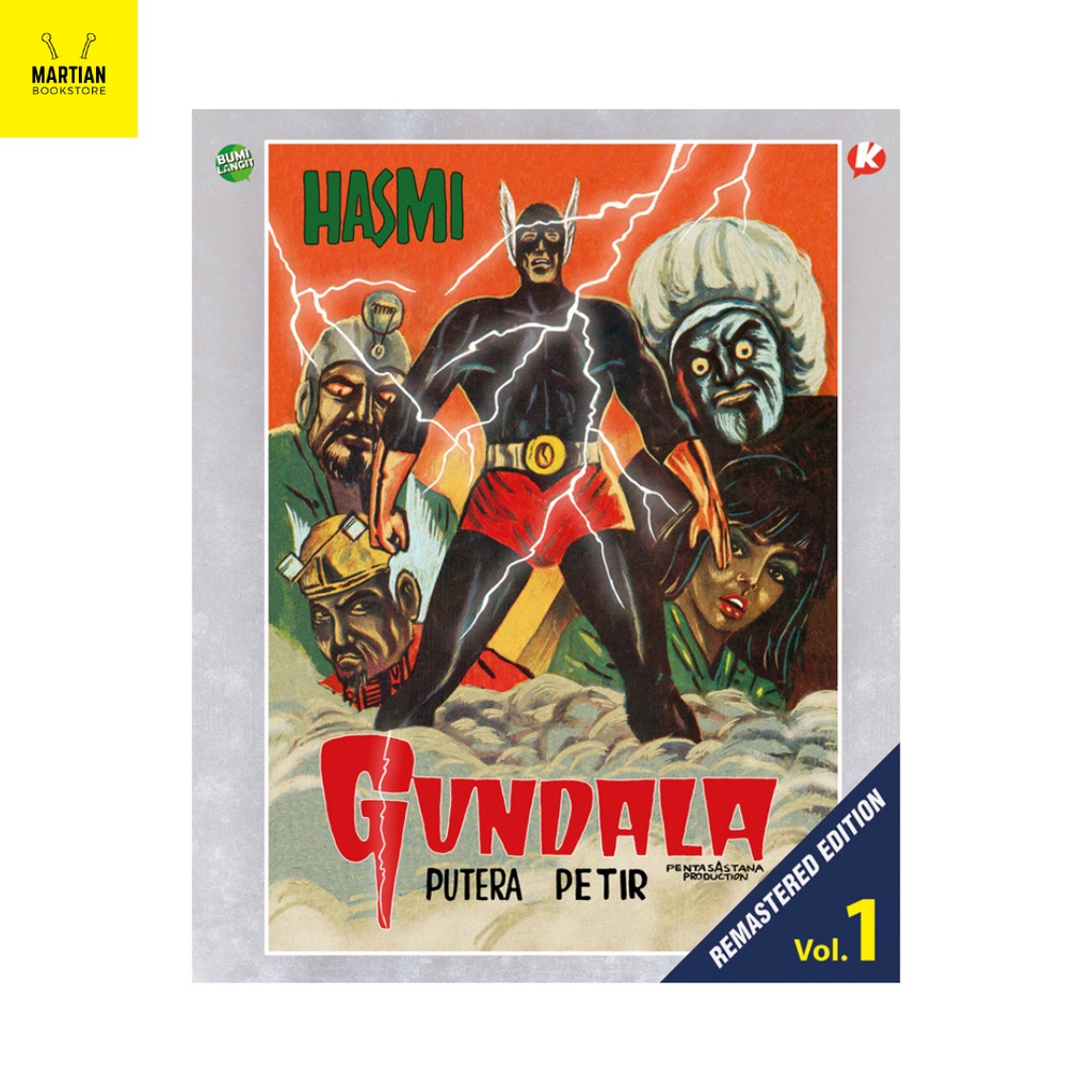 Jual Komik Gundala Putra Petir - Remastered Collection 01 - Hasmi Indonesia|Shopee Indonesia