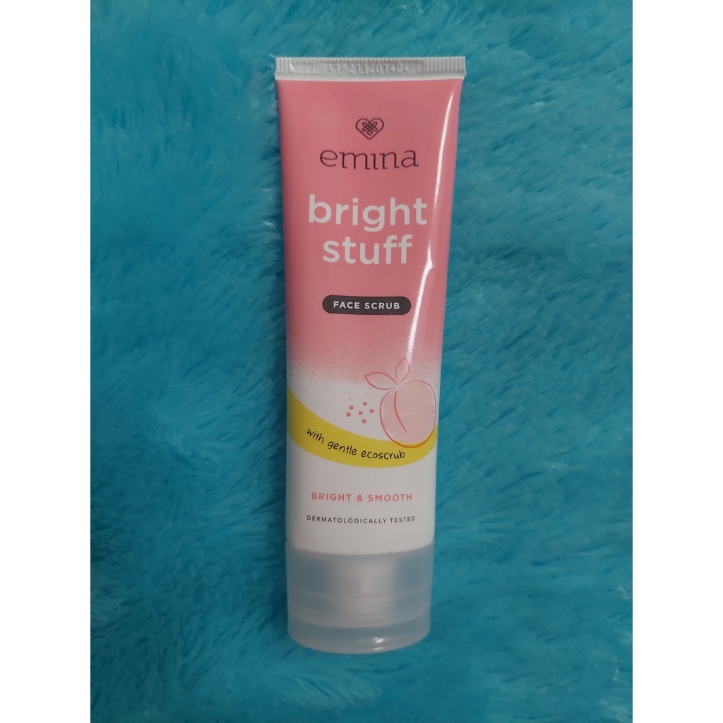 Jual Emina Bright Stuff Face Scrub 50 ml | Shopee Indonesia
