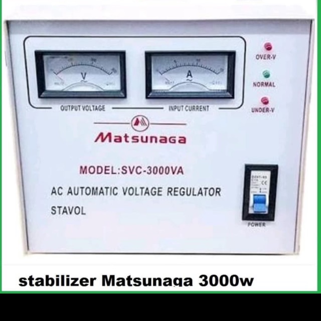 Jual Stabilizer stabiliser stavol 3000 watt matsunaga | Shopee Indonesia