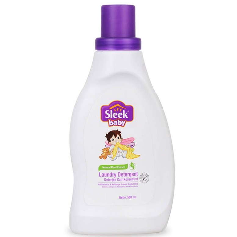 Jual Sleek Baby Laundry Detergent Bottle 500ml | Shopee Indonesia