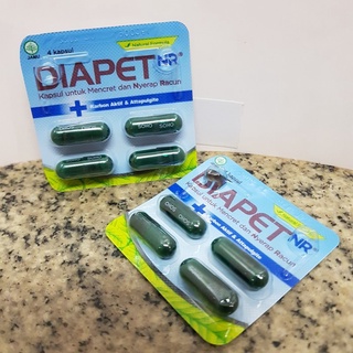 Jual DIAPET NR Isi 4 KAPSUL UNTUK MENCRET DAN MENYERAP RACUN DENGAN ...