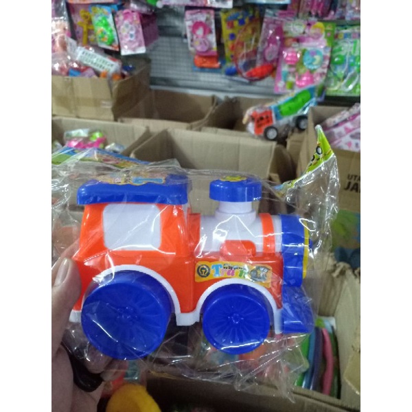 Jual TYK/MAINAN CARTOON TRAIN LOCO TARIK NYALA LED/MAINAN KERETA API ADA LAMPU LT68 | Shopee ...