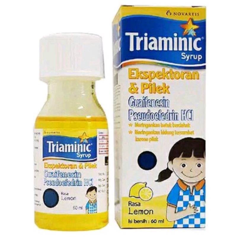Jual Triaminic ekspektoran dan pilek (KUNING) | Shopee Indonesia